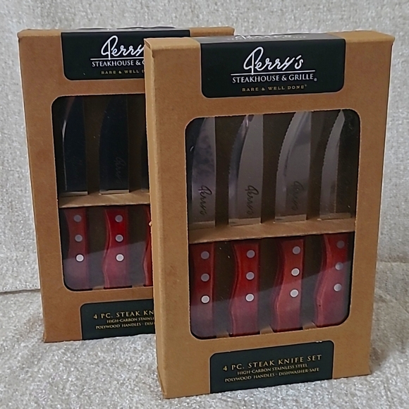 Perry's Steakhouse & Grille | Dining | Nwt Set Of Four Perrys Steak ...